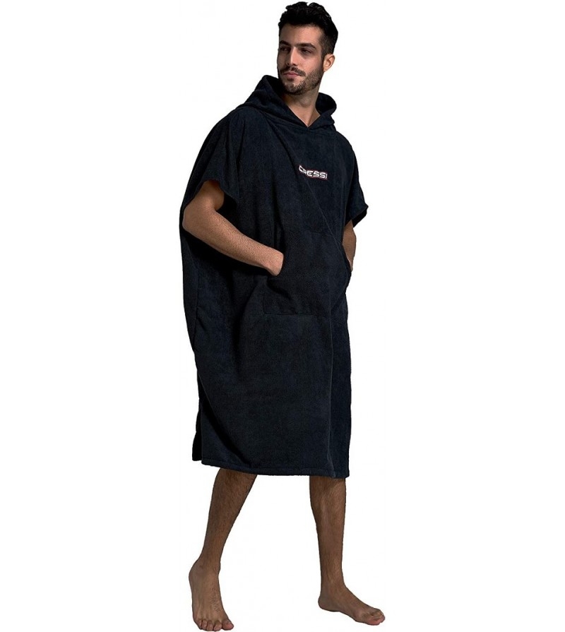 Poncho mixte M/L Noir - Shop ABYSS Garden