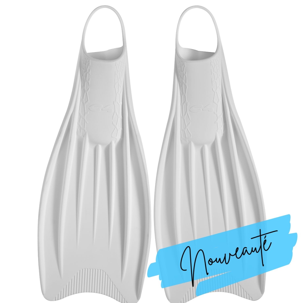 Palmes d'entrainement Wolverine Blanches - Shop ABYSS Garden